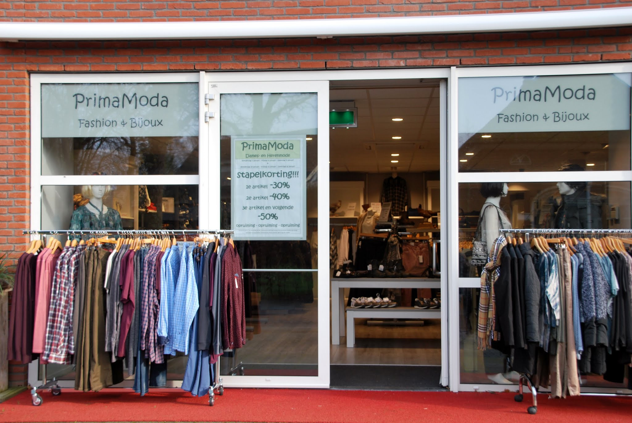 Modezaak Prima Moda in Sleen dicht | Nieuws | SleenWeb