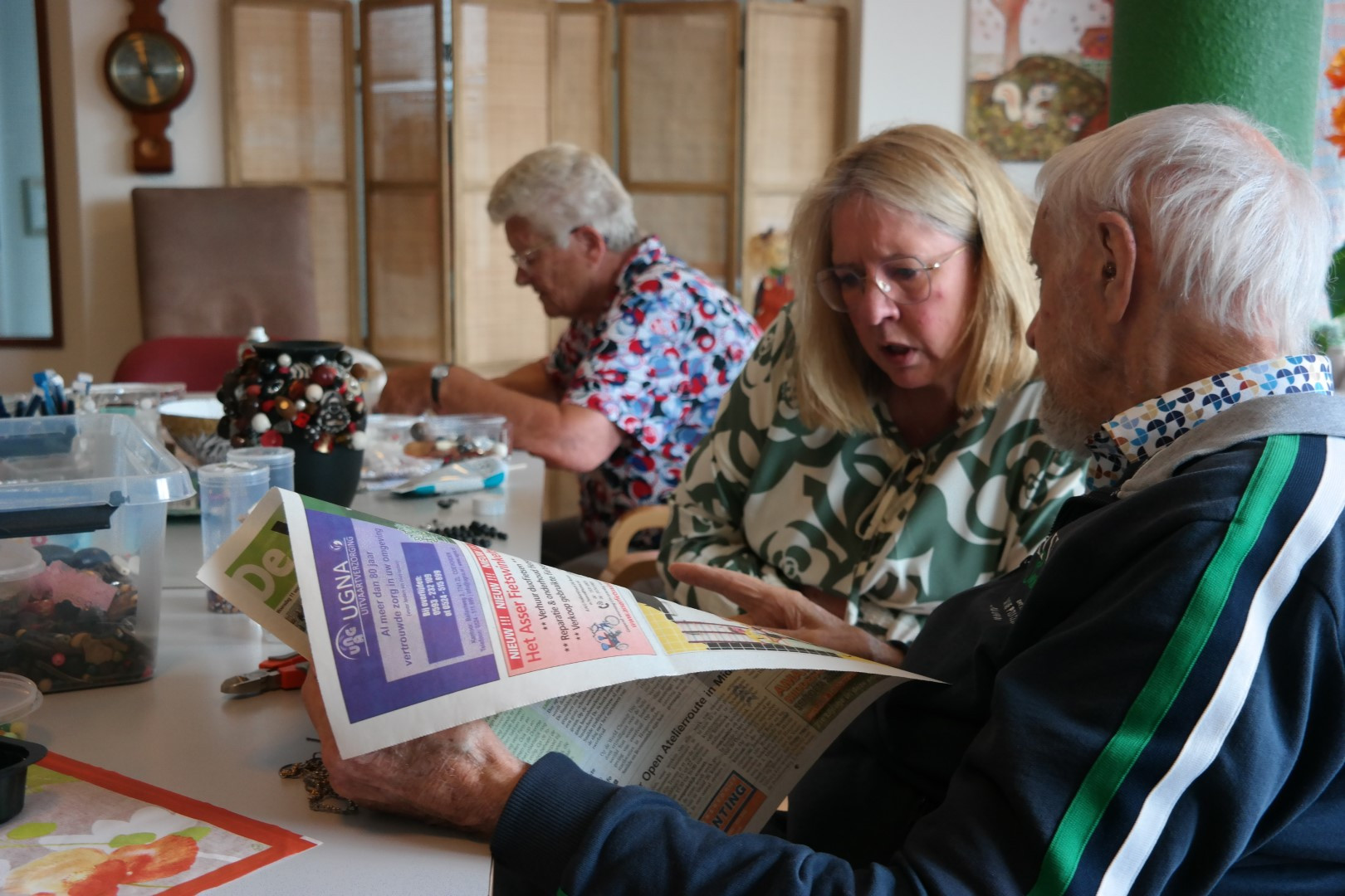 Een ochtend bij dagbesteding Het Plein | Nieuws | SleenWeb